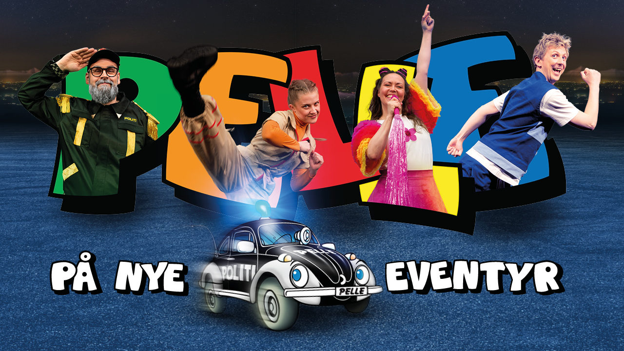 Pelle Politibil på nye eventyr | Nordland Teater – Magiske øyeblikk